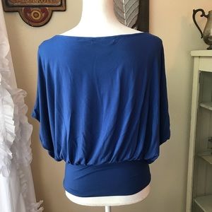 Arden B | Tops | Arden B Blue Dolman Top Nwt | Poshmark